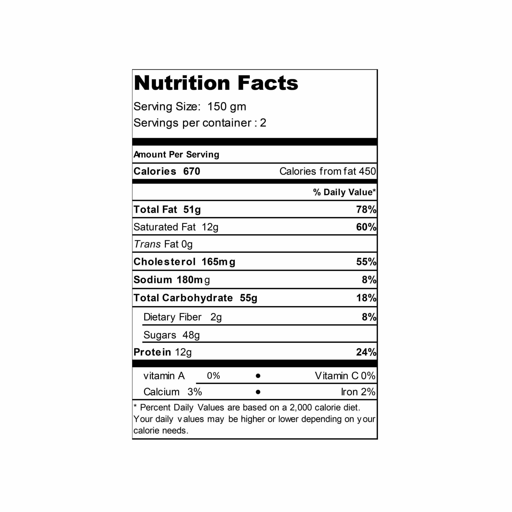 Choco Brownie Portion 300g (2Pcs) – GF - Bakemartathome